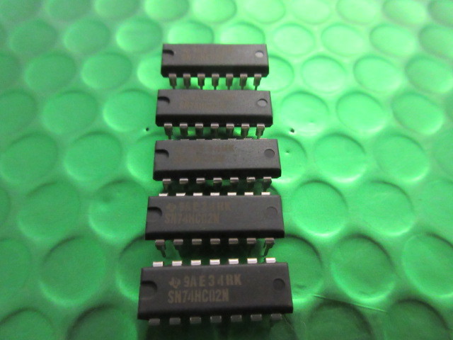 5 x SN74HC02N, Original Texas IC QUAD 2-INPUT NOR, UK Stock. Quality ...