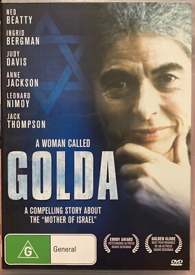 A Woman Called Golda DVD 1982 Ingrid Bergman Ned Beatty Judy Davis Jack ...