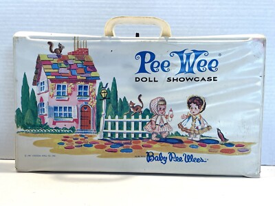 Vintage 1967 Uneeda Pee Wee Doll Showcase With 12 Dolls And Some ...