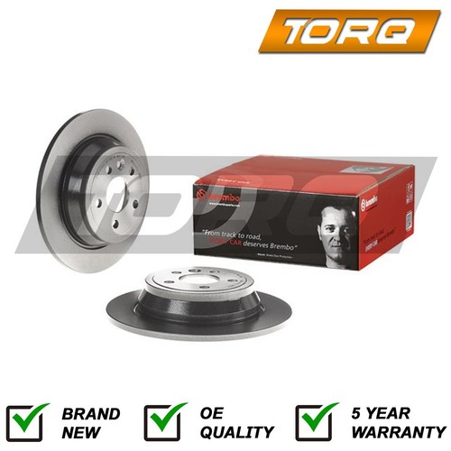 Brake Discs Rear Torq Fits Land Rover Freelander 2 2.0 2.2 D TD4 3.2 ...