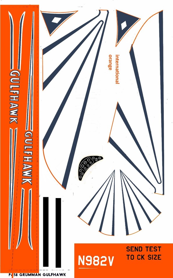 REPRODUCTION DECALS ONLY: Monogram Grumman Gulfhawk OR ITC Staggerwing ...