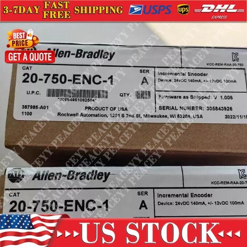 New Factory Sealed for Allen-Bradley 20-750-ENC-1 20750ENC1 Module AB ...