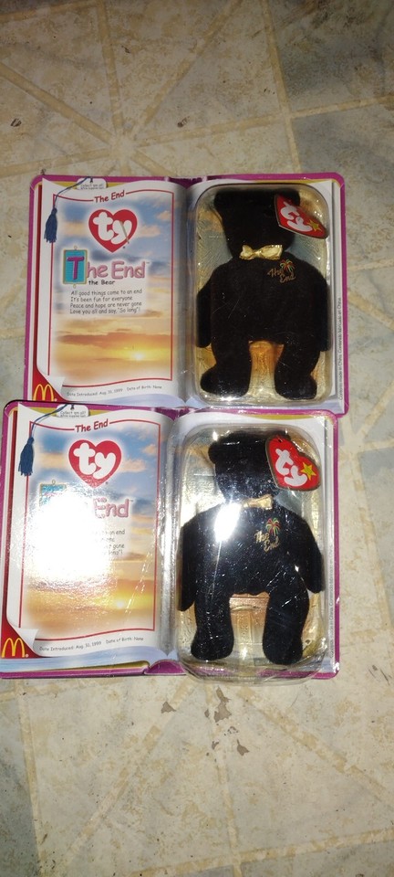 1999 McDonald's The Bear Ty Beanie Collection Rare Unopened Boxed We Have 3 | eBay