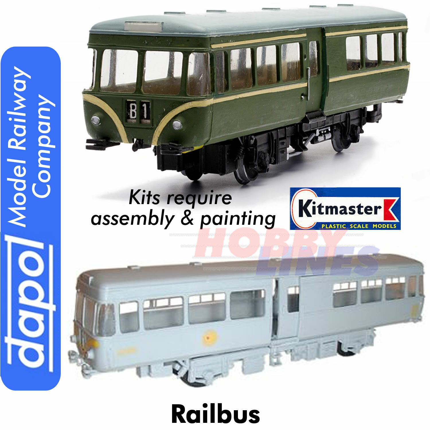 B. L. RAILBUS Model Railway KitMaster locomotive Kit C047 Dapol OO Gauge 5016927304690 | eBay
