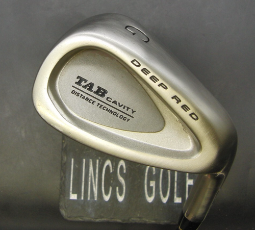 Wilson Deep Red Tab Cavity Gap Wedge Regular Graphite Shaft Wilson Grip ...