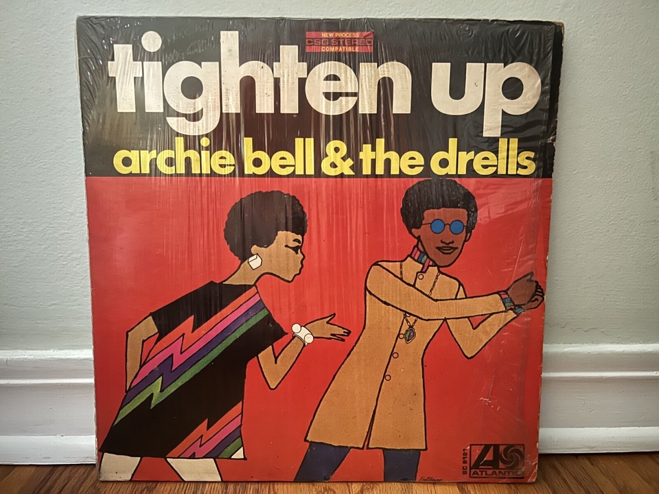 COVER ONLY in shrink ARCHIE BELL & THE DRELLS Tighten Up 1st Atlantic ...