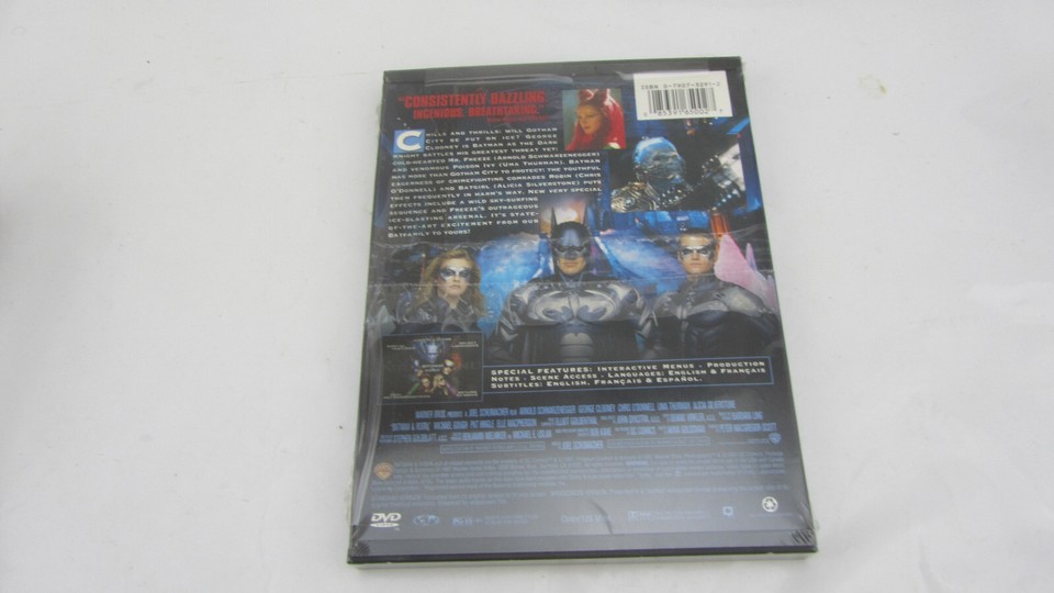 NEW - Batman & Robin (DVD, 1997) Sealed 85391650027 | eBay