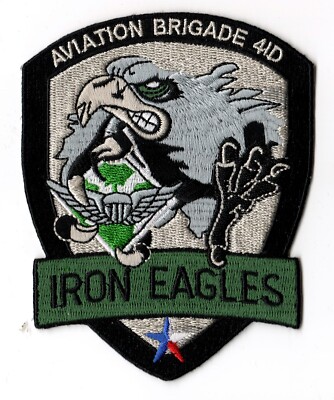 US Army Combat Aviation Brigade "Iron Eagles" Military Patch | eBay