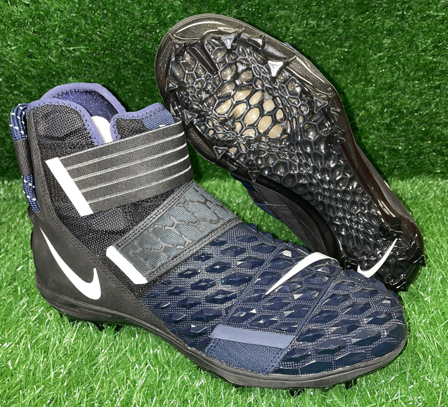 Nike Force Savage Elite 2 Football Cleats Navy Blue Size 8.5 AH3999-005 ...