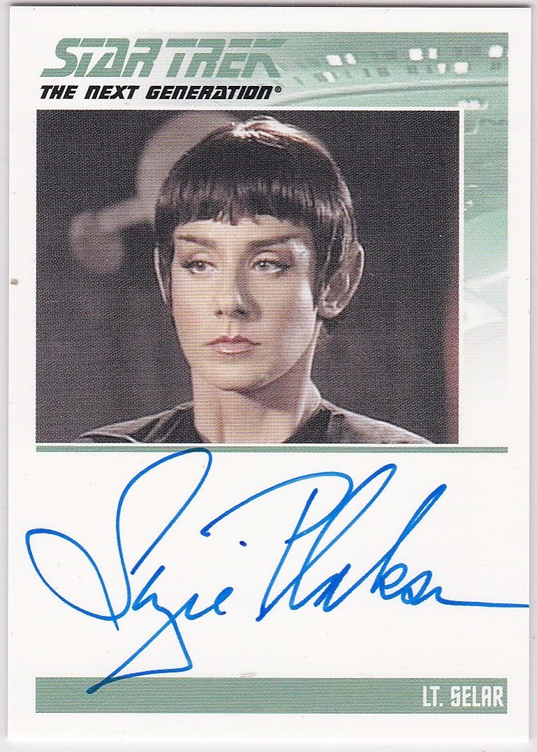 STAR TREK COMPLETE NEXT GENERATION SERIES 1 SUZIE PLAKSON LT. SELAR ...
