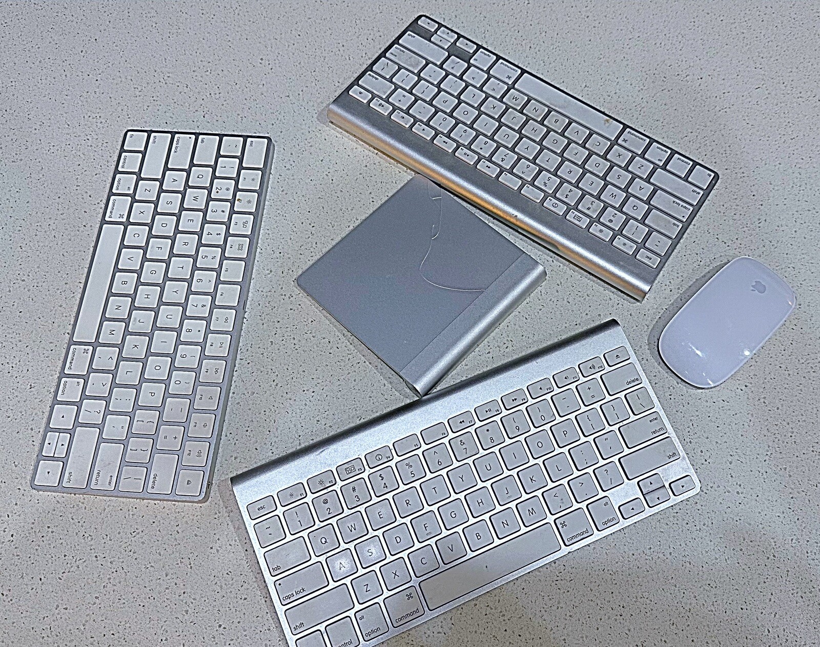 Bulk Apple Keyboards+Magic Mouse+Trackpad #5x PCS US English Genuine ...