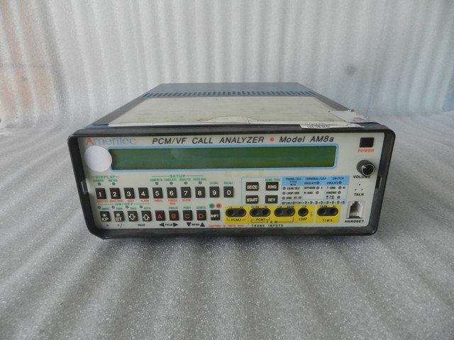 Ameritec AM8A Pcm/vf Call Analyzer as Is Powers on for sale online | eBay