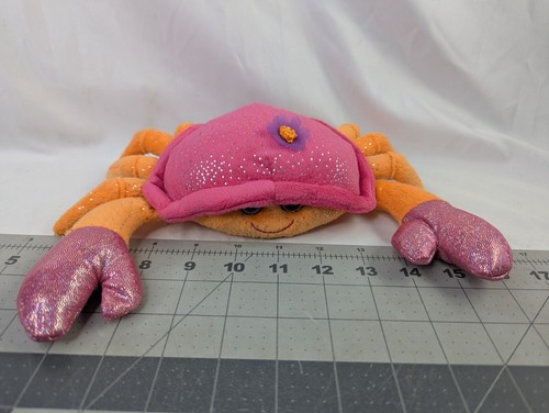 First Main Crab Plush Pink Orange 10 Inch 2019 Stuffed Animal Toy | eBay