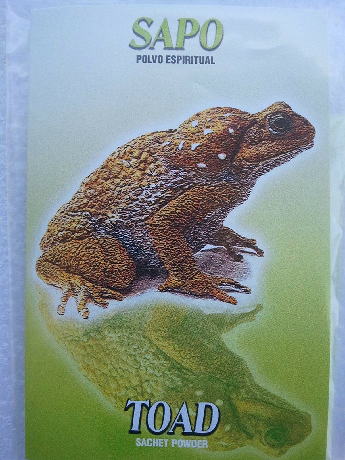 SAPO POLVO {1 pkt } ESPIRITUAL TOAD SACHET POWDER 1/2 oz. (14g) | eBay