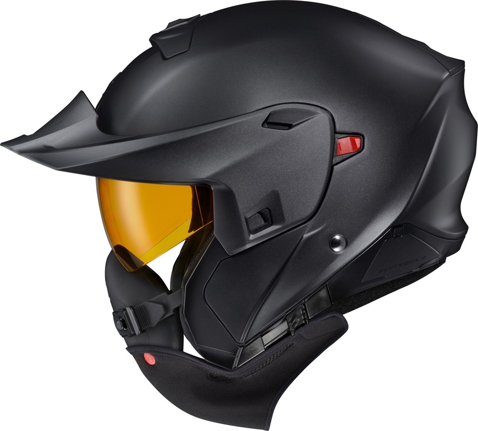 SCORPION EXO GT930 Cold Weather Helmet Matte Black Fits XL - Dual Pane ...