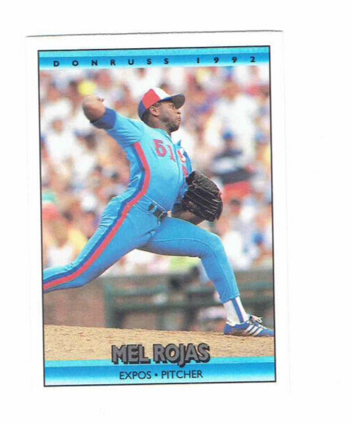 Mel Rojas Montreal Expos P #435 Donruss 1992 #Baseball Card | eBay
