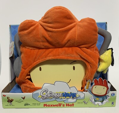 Scribblenauts Maxwell’s Hat w/ Starite NEW in Box Jazwares HTF Rare ...