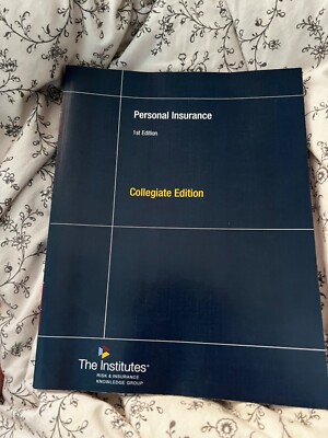 Personal Insurance 1st Edition (Collegiate Edition) Textbook 2017 | eBay