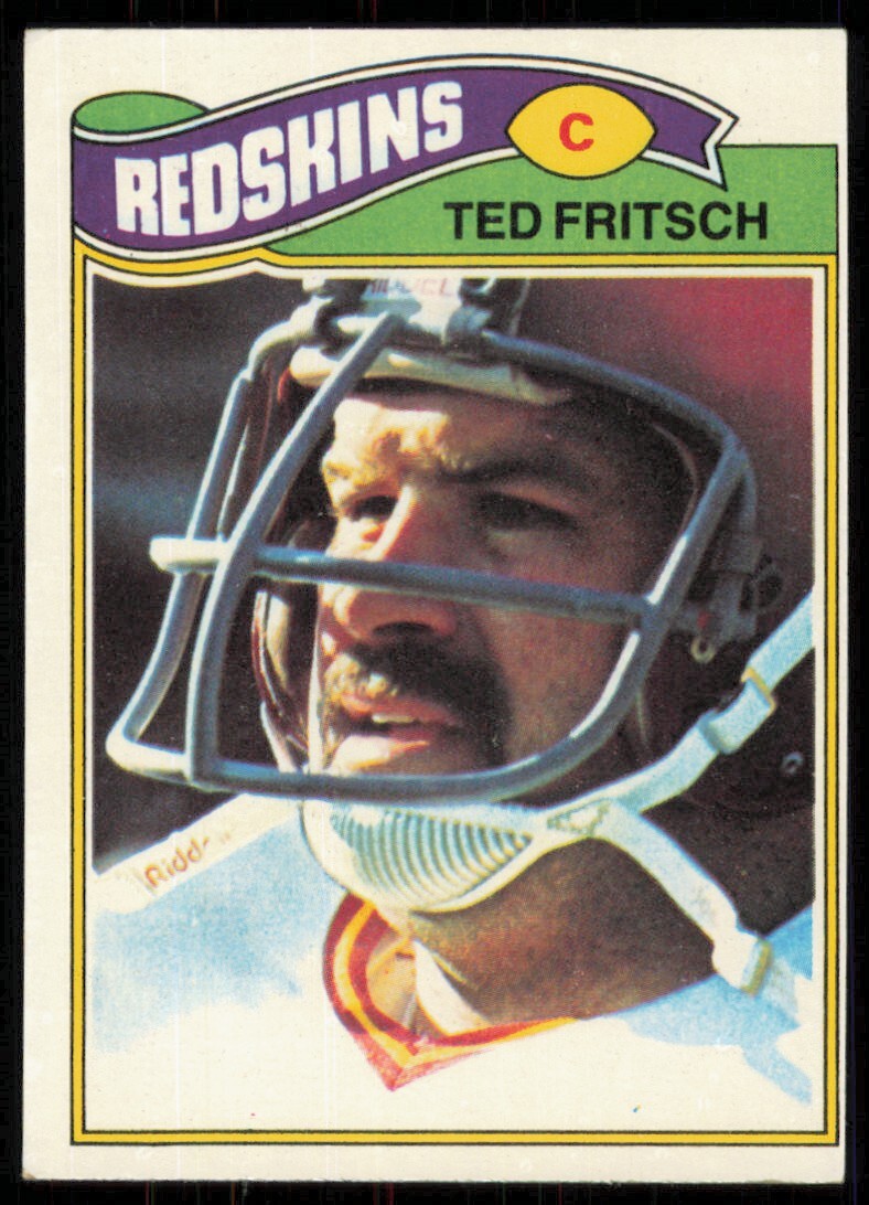 1977 TOPPS TED FRITSCH JR. WASHINGTON REDSKINS #263 EX | eBay