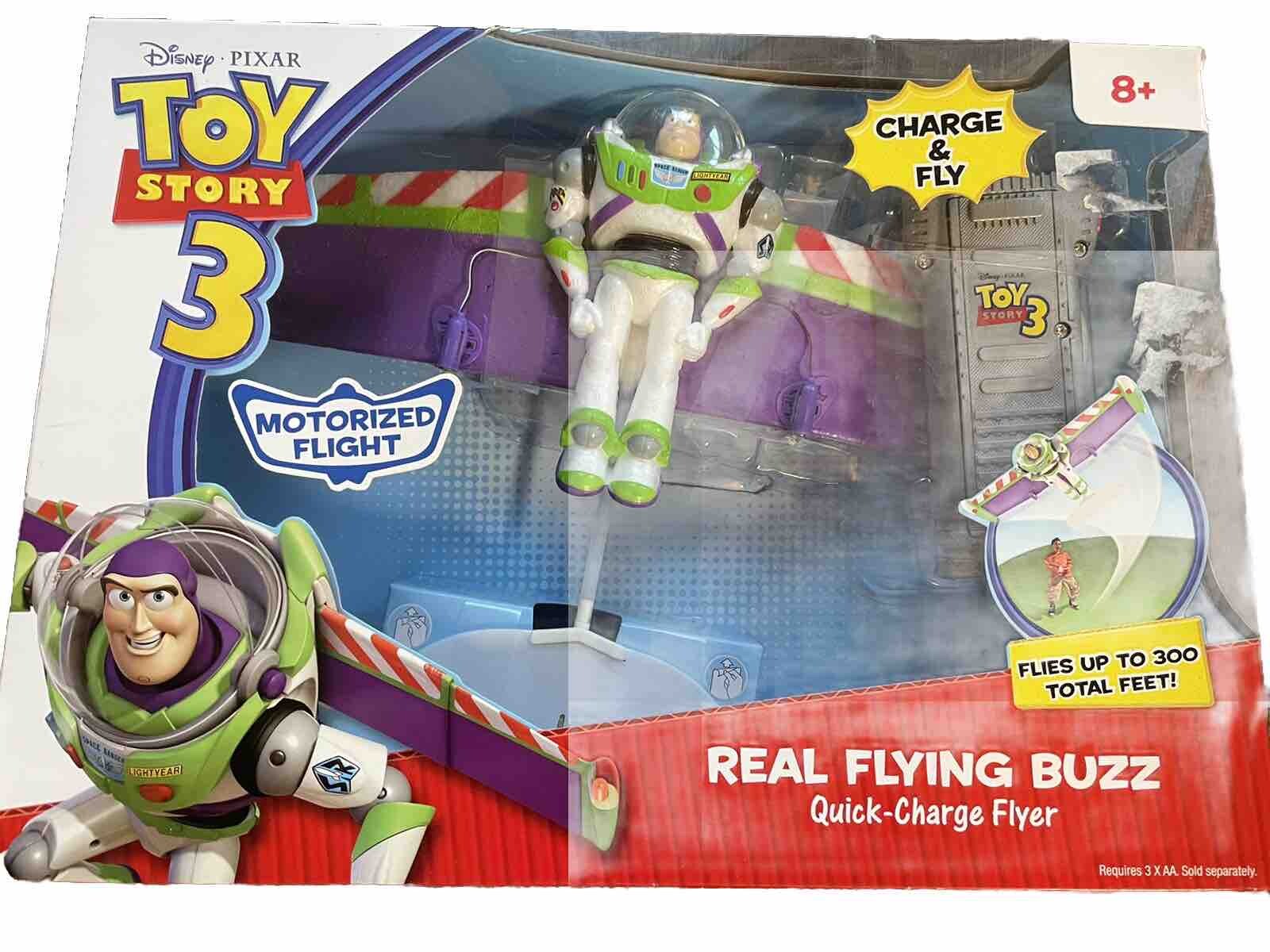 Disney Pixar Buzz Lightyear Real Flying Buzz Quick Charge Flyer | eBay