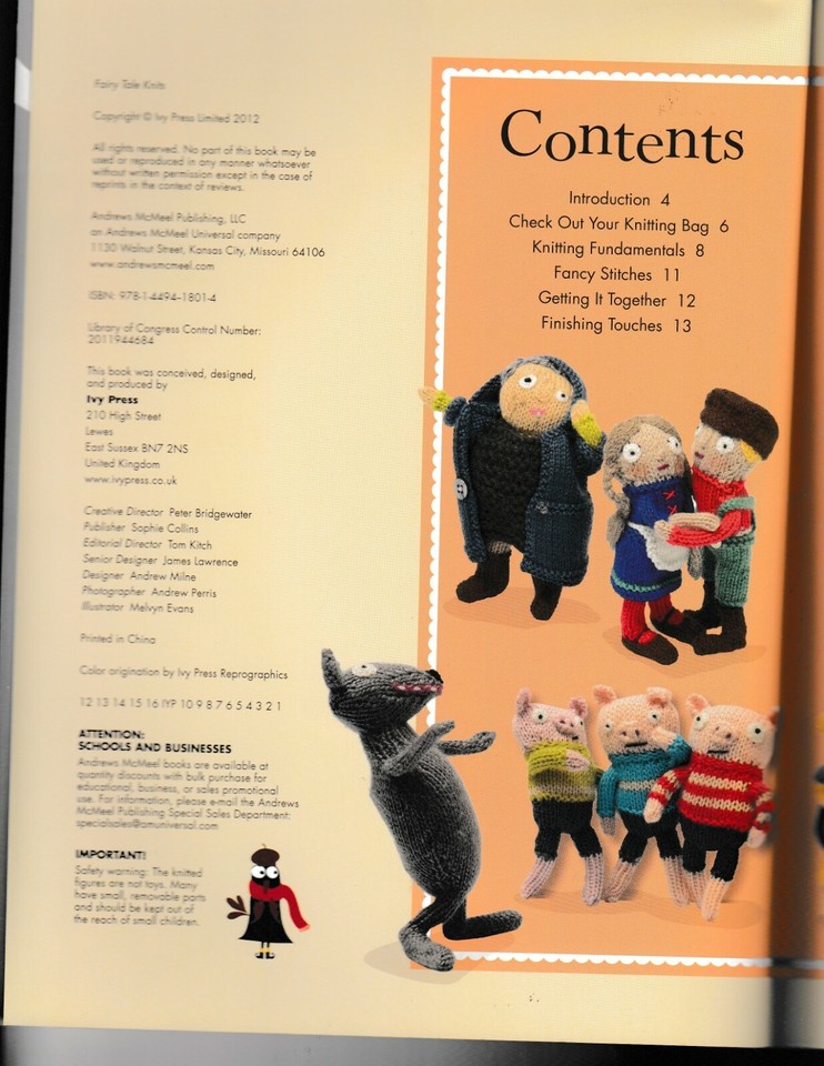 Fairy Tale Knits 20 Enchanting Characters to Make NEW! | eBay