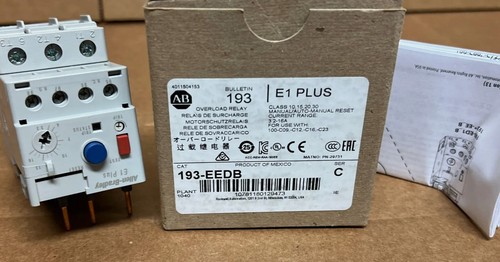 Brand New Allen Bradley 193-EEDB Overload Relay 3.2-16A NC & NO Trip ...