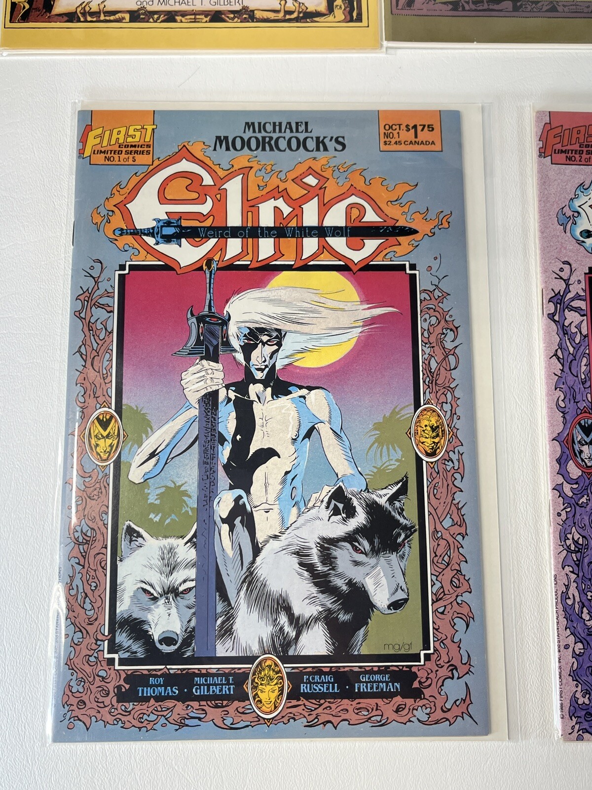 Elric Weird of the White Wolf #1-5 First comics 1986 Full Mini Series ...