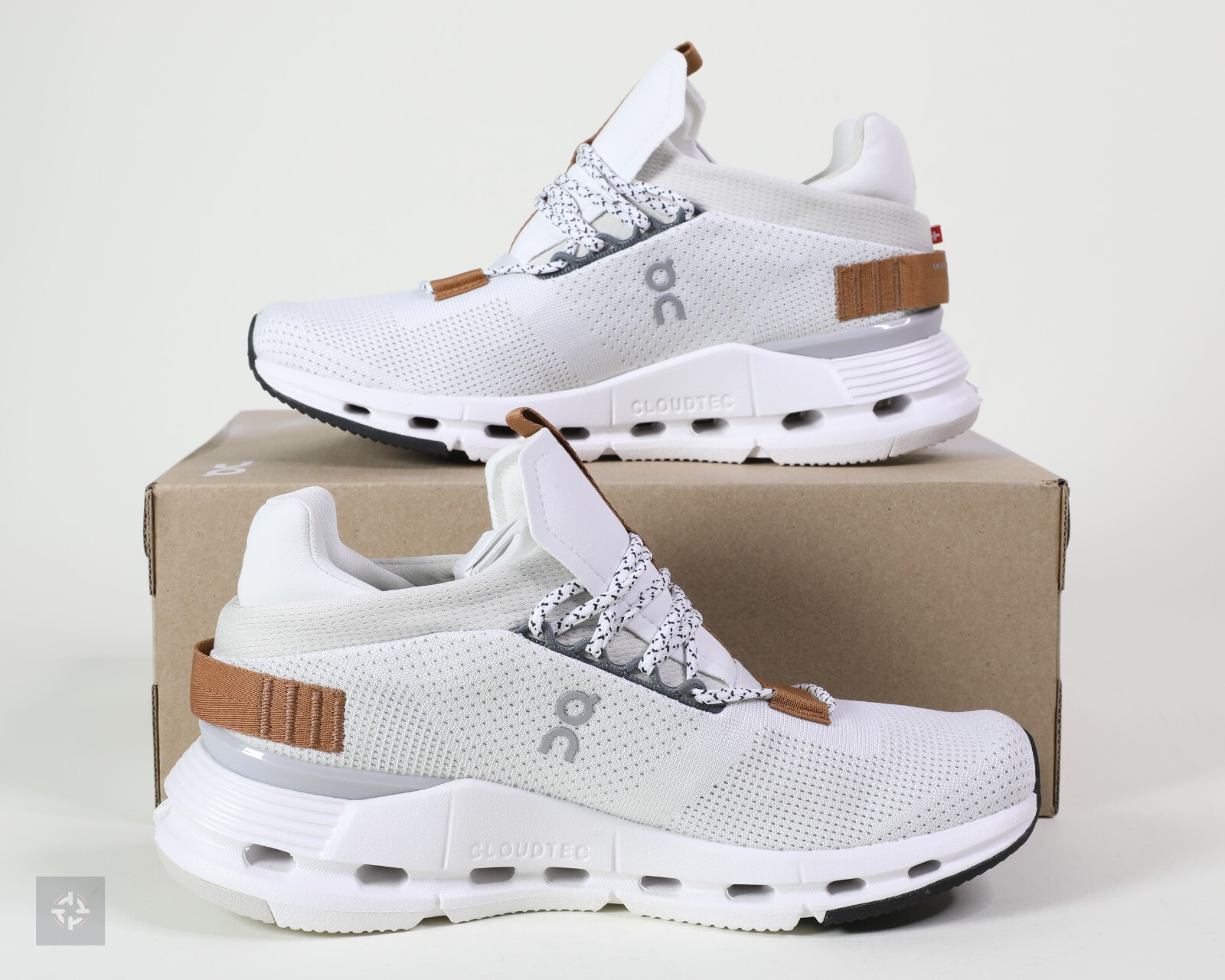 NEW On Cloudnova White Pearl Cloudtec Running Shoes (26.99177) Women Size 5-10 | eBay