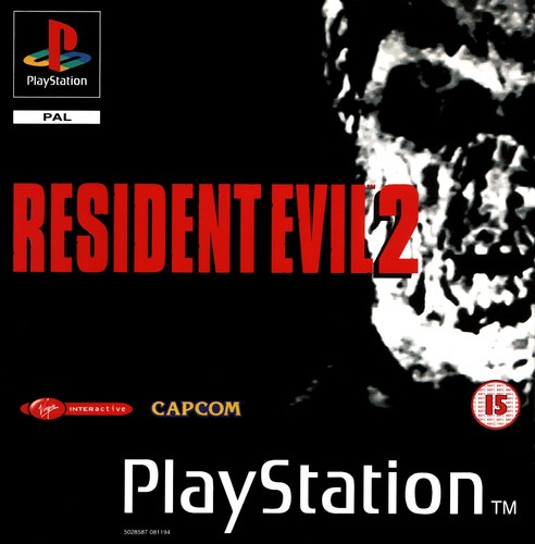 - Resident Evil 2 PS1 Front Back PAL Box Art Case Insert Cover Only ...