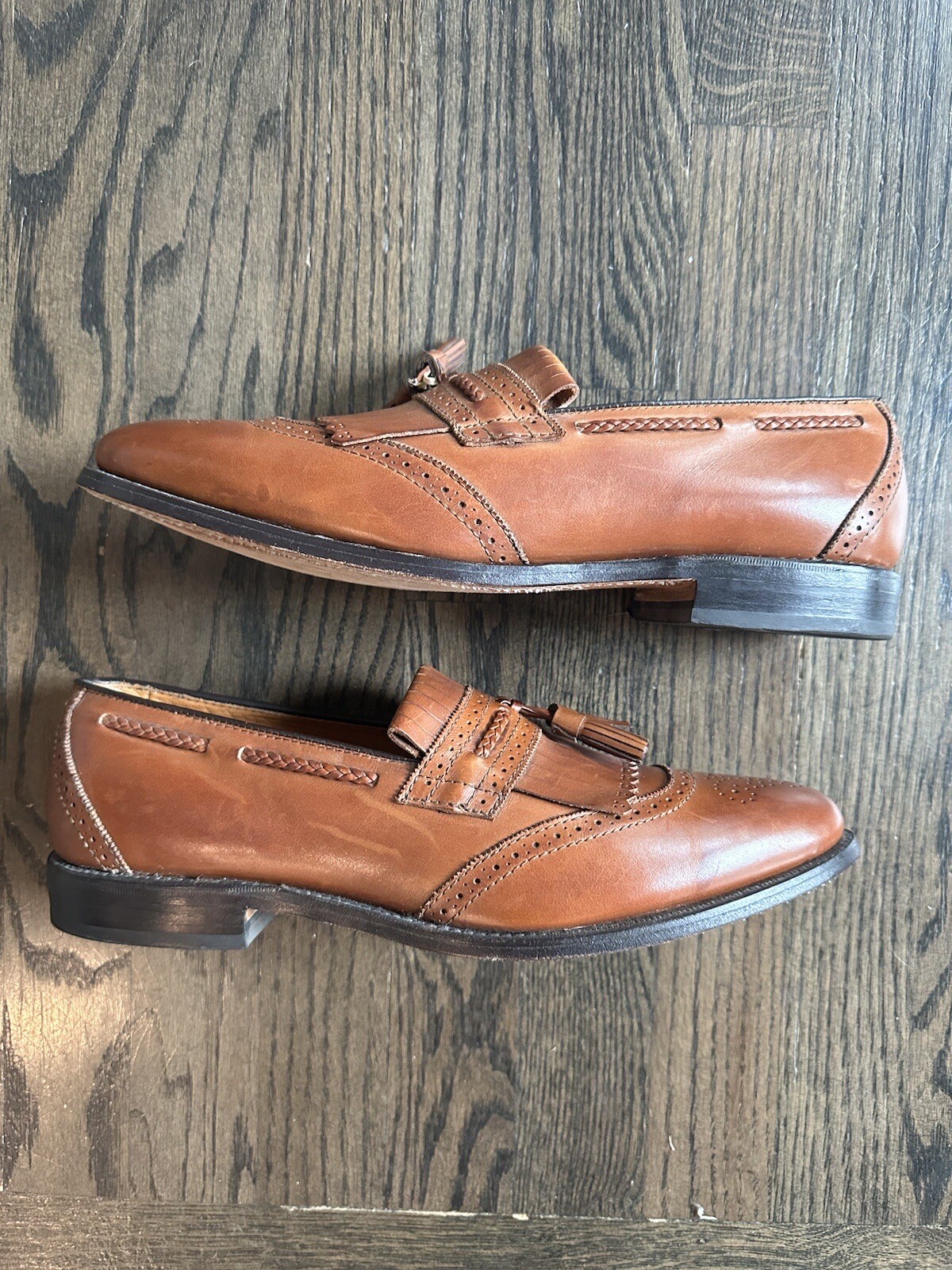 Allen Edmonds Bradenton Brown Leather Shoes 11 - Gem