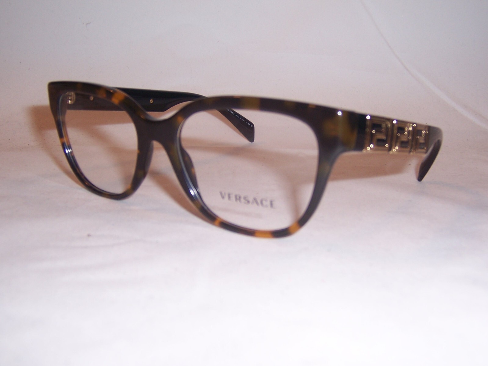 NEW VERSACE EYEGLASSES VE3338 5404 HAVANA 54mm AUTHENTIC 3338 | eBay