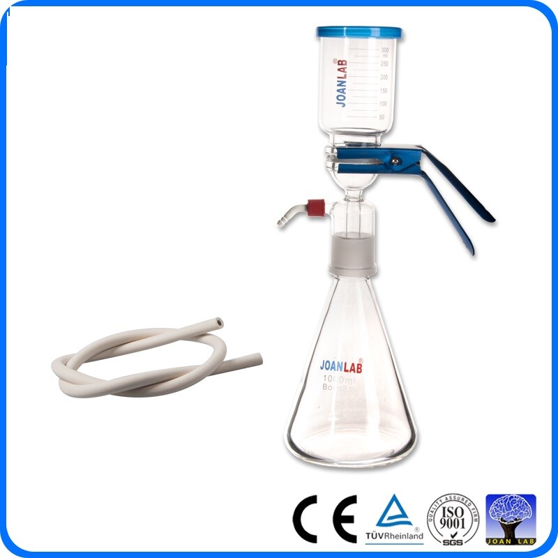1000mL Lab Vacuum Suction Filtration Chemistry Vacuum Glass Filter ...