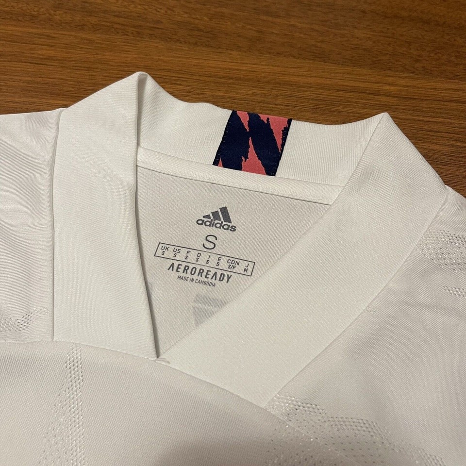 REAL MADRID ADIDAS 2020/2021 FOOTBALL HOME JERSEY #7 HAZARD SIZE “S ...