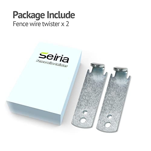 Fence Wire Twister for T Post Clips, Time Saver Barb Wire Fence Tools ...