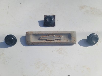 Chevy Truck Radio Delete Plate 1955 1956 1957 1958 1959 Black Block Off ...