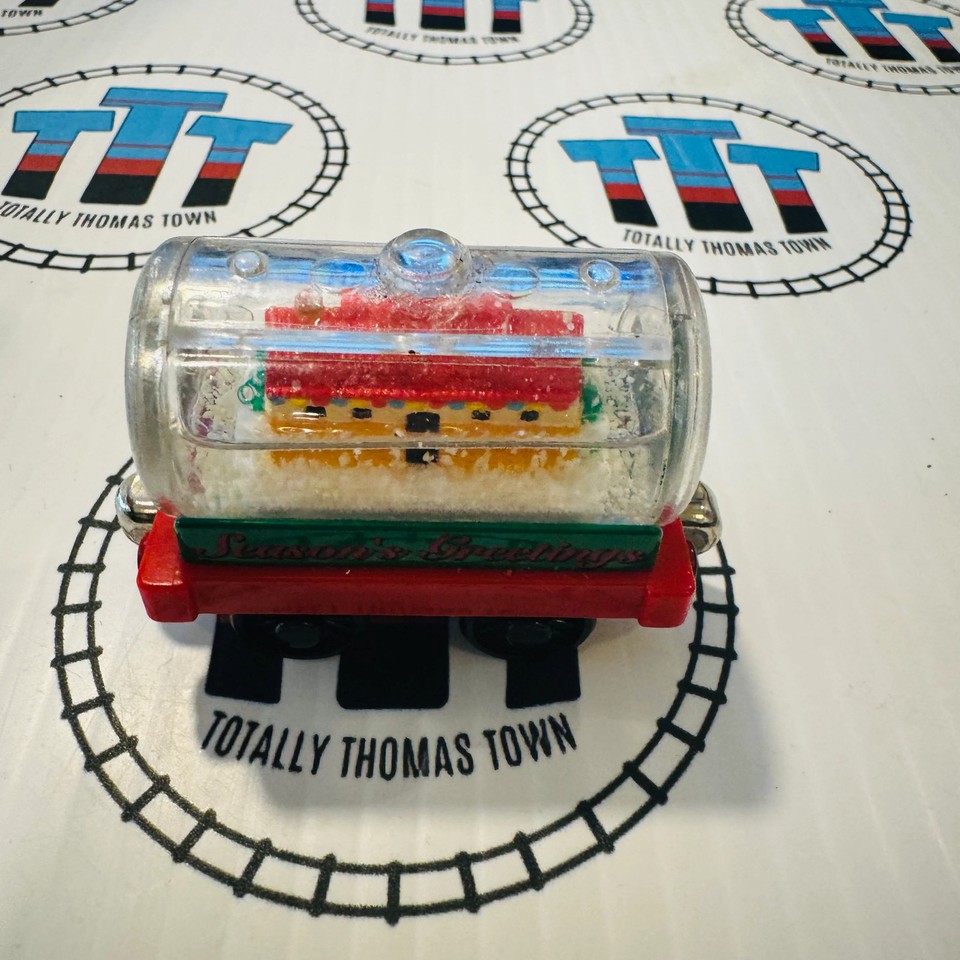 Thomas & Friends Snow Globe Car Tidmouth (2003) Low Water Used - Take ...