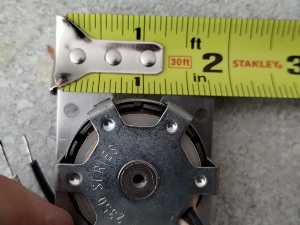 Vintage Electric Clock Motor 2350 Series NOS Clock Shop Closed ...