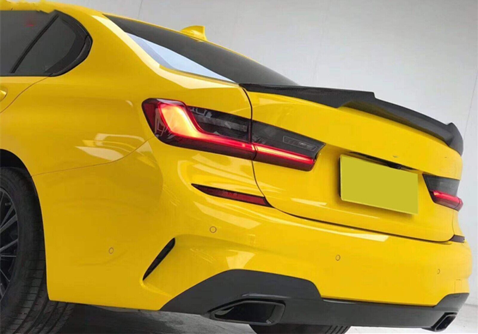 Carbon Fiber Look Rear Trunk Spoiler Lip Duckbill For BMW G20 G80 M3 ...