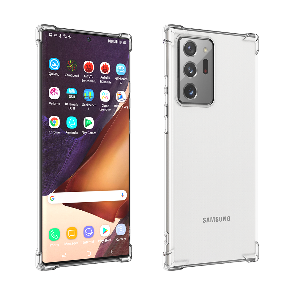 For Samsung Galaxy Note 20 Ultra Clear Case Slim Cover with Screen ...