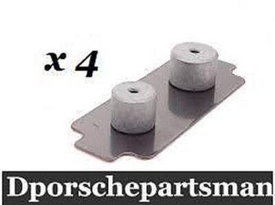 Porsche 911 / Boxster / Cayman Brake Pad Damper (36/40 mm) Front { 4 ...