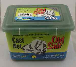 Betts 6SM 6Ft Old Salt Cast Net 6Lb 1/2" Mesh | eBay