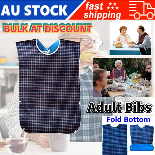 Adult Bibs / Bib Waterproof Washable Clothing Protectors / Protector ...