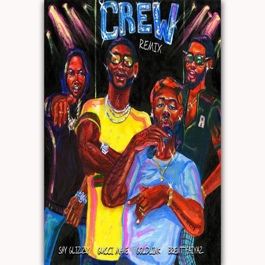 59004 GoldLink Crew Rap Music Band Group Wall Decor Print Poster | eBay