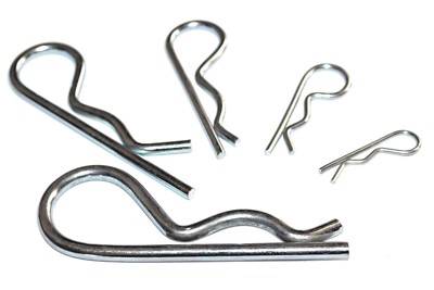 R Clips Retaining Cotter Pins 2mm 3mm 4mm 5mm 6mm Shaft Hair Pin Spring ...