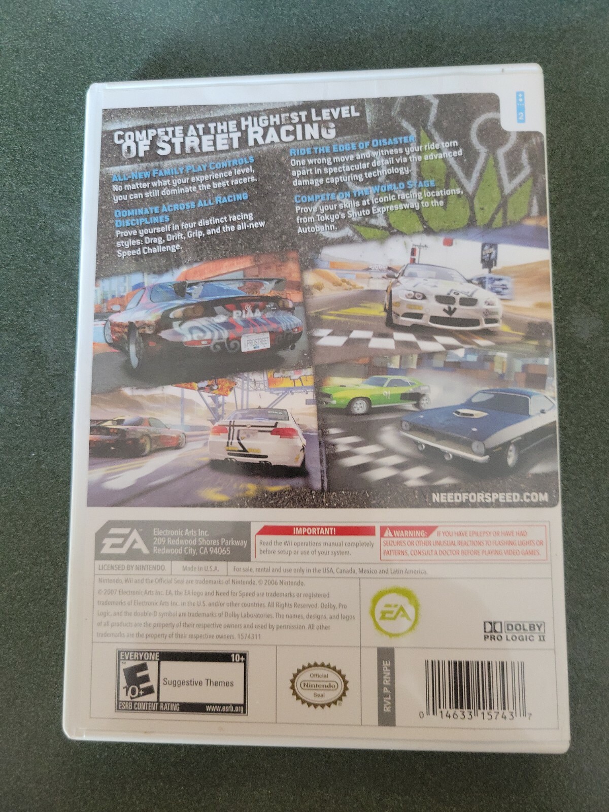 Need for Speed: Prostreet - Nintendo Wii 14633157437| eBay