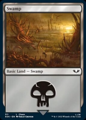 MTG Warhammer 40K L Swamp #311 PLAYSET 4x x4 | eBay