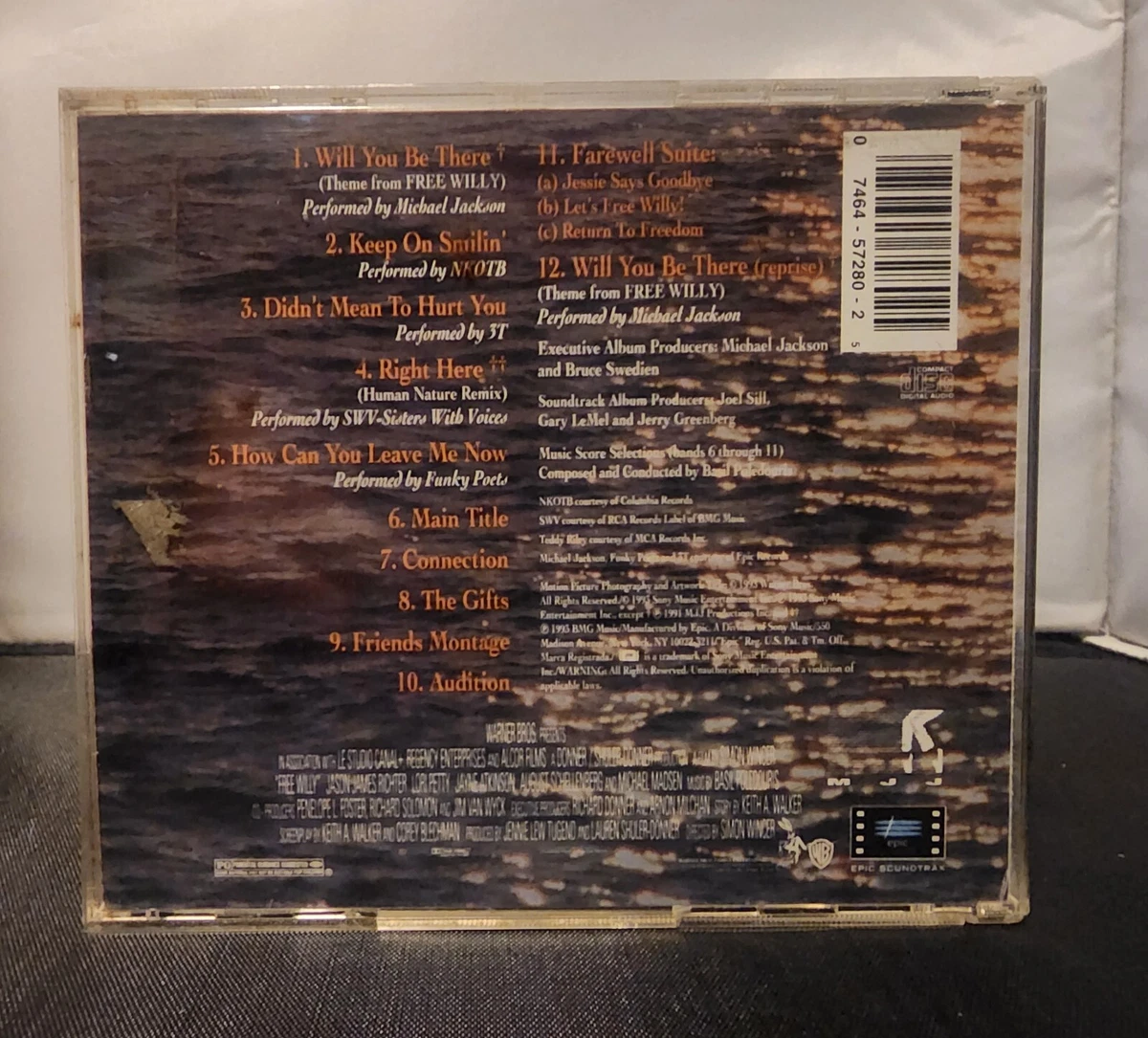 Free Willy Soundtrack Ebay