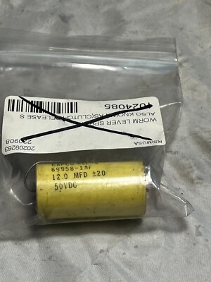 RELIANCE ELECTRIC CAPACITOR 69958-1AF 12 CAPCO REL-8 12.0 MFD 50 VDC ...