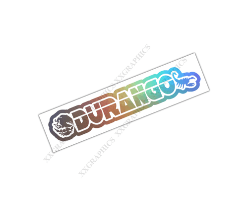 Durango Mexico Vinyl Decal Sticker DGO Window Windshield Bumber | eBay