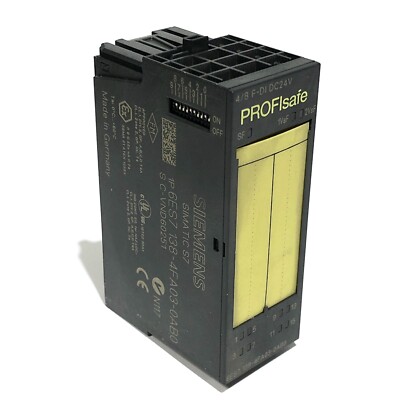 * Siemens, 6ES7 138-4FA03-0AB0, PROFISafe Simatic S7 Module ...